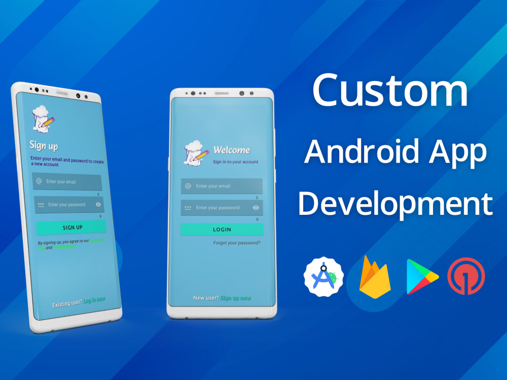 A custom android app developed by android studio | Upwork
