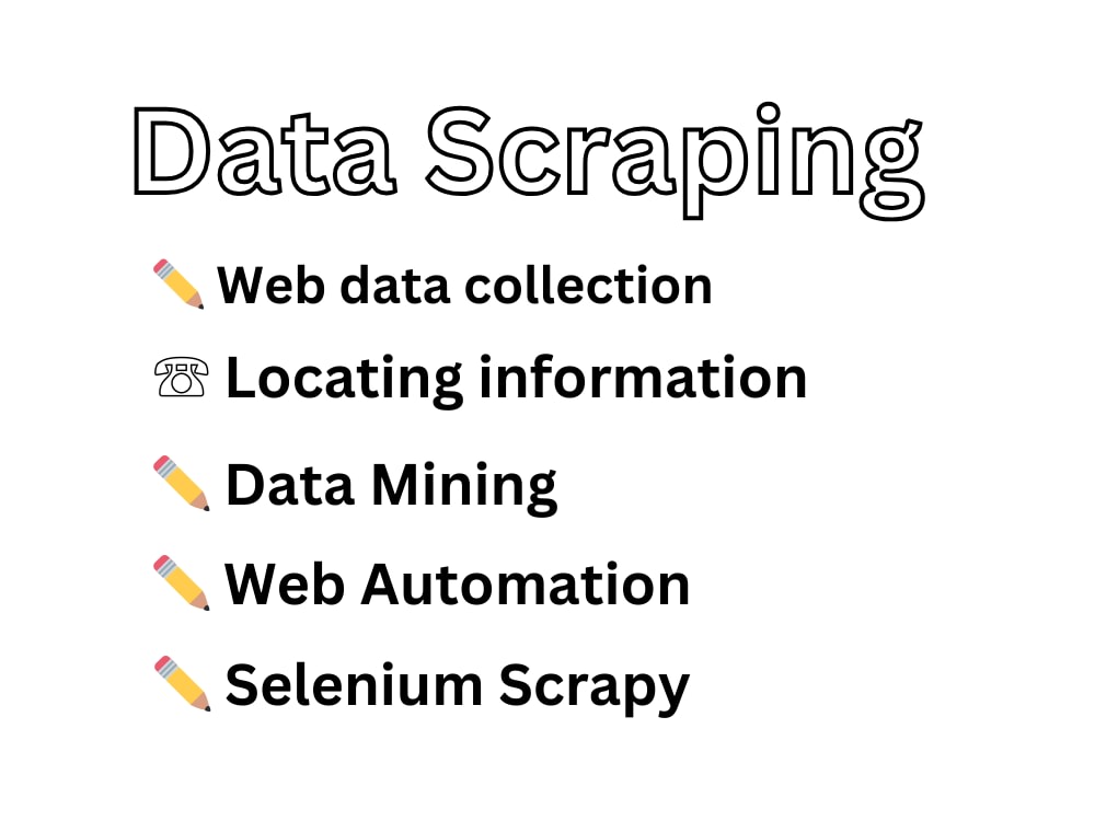 Get services for Data mining, Data extraction, and Web scraping | Upwork