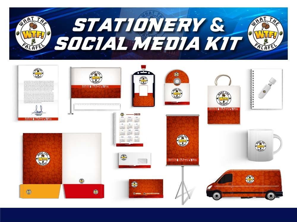 Whole professional stationery design with vector files. | Upwork