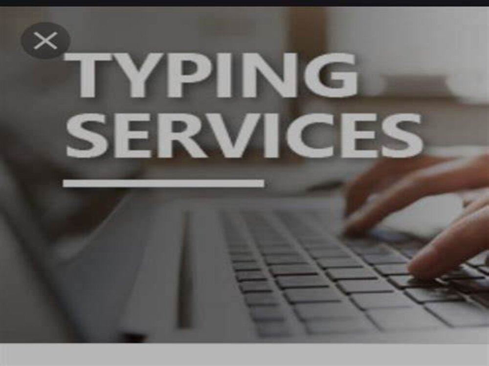Tailored Professional Typing Services | Upwork