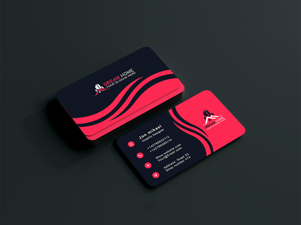A creative visiting card design for your business | Upwork