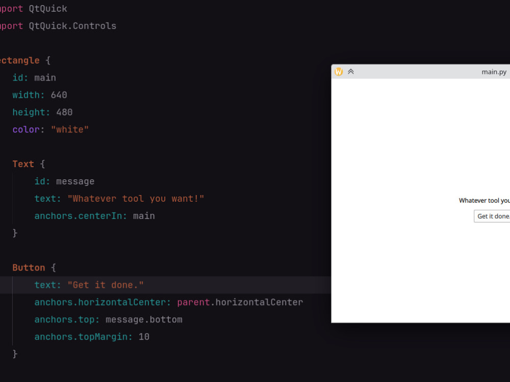 A GUI tool in Python | Upwork