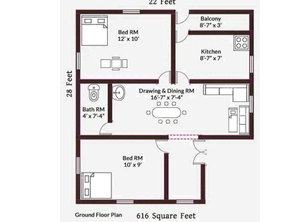 2D house floor plan/map just in 1 day | Upwork