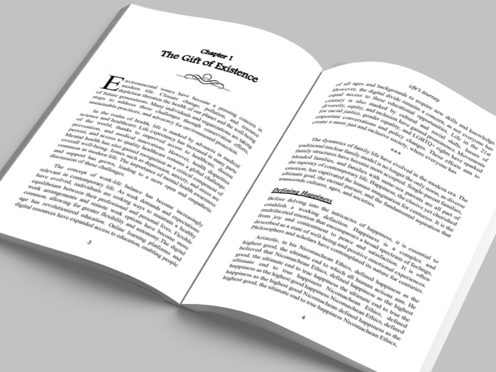 Book formatting and layout design for print and ebook | Upwork