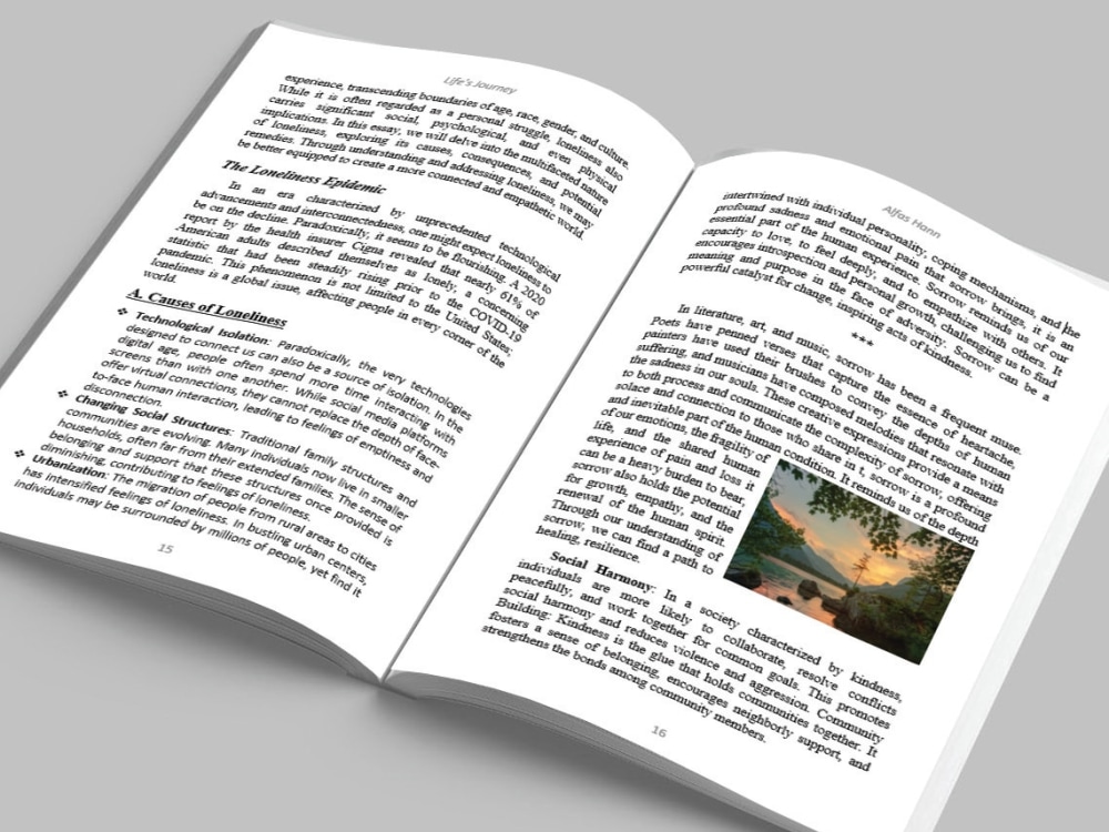 Book formatting and layout design for print and ebook | Upwork