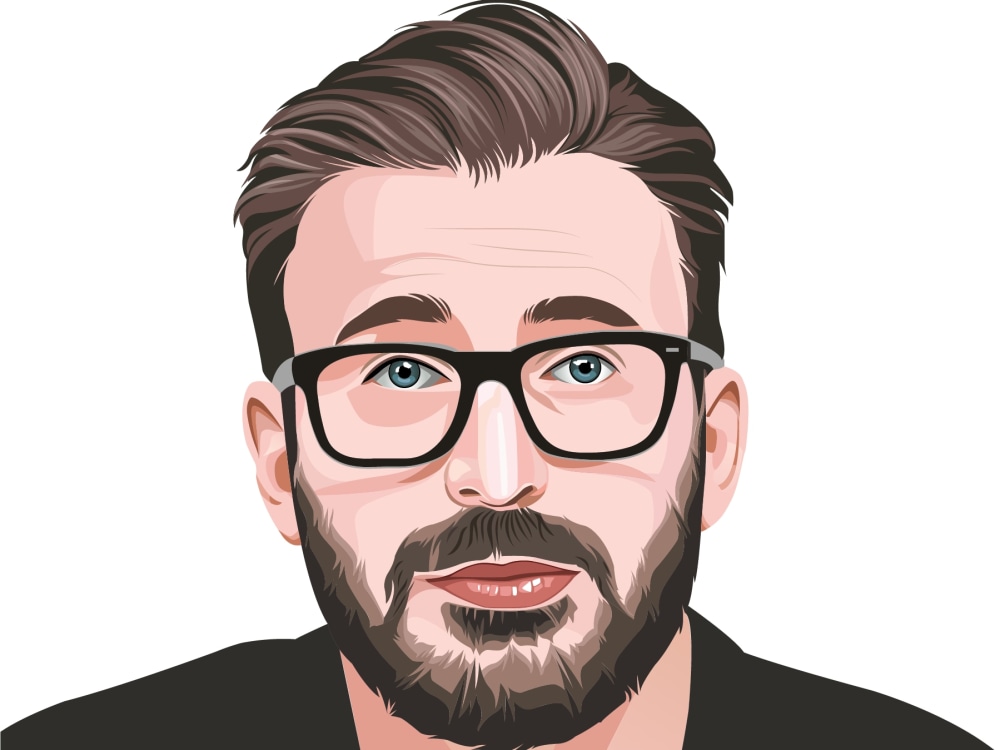 A realistic vector portrait from your photo | Upwork