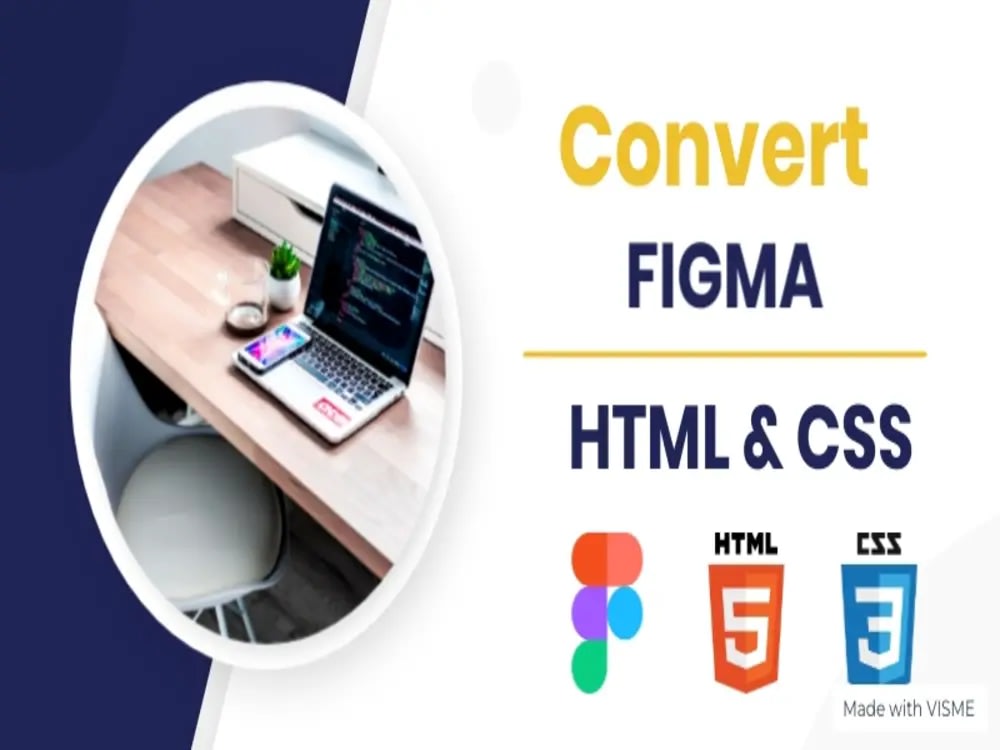 Convert figma into html and css | Upwork