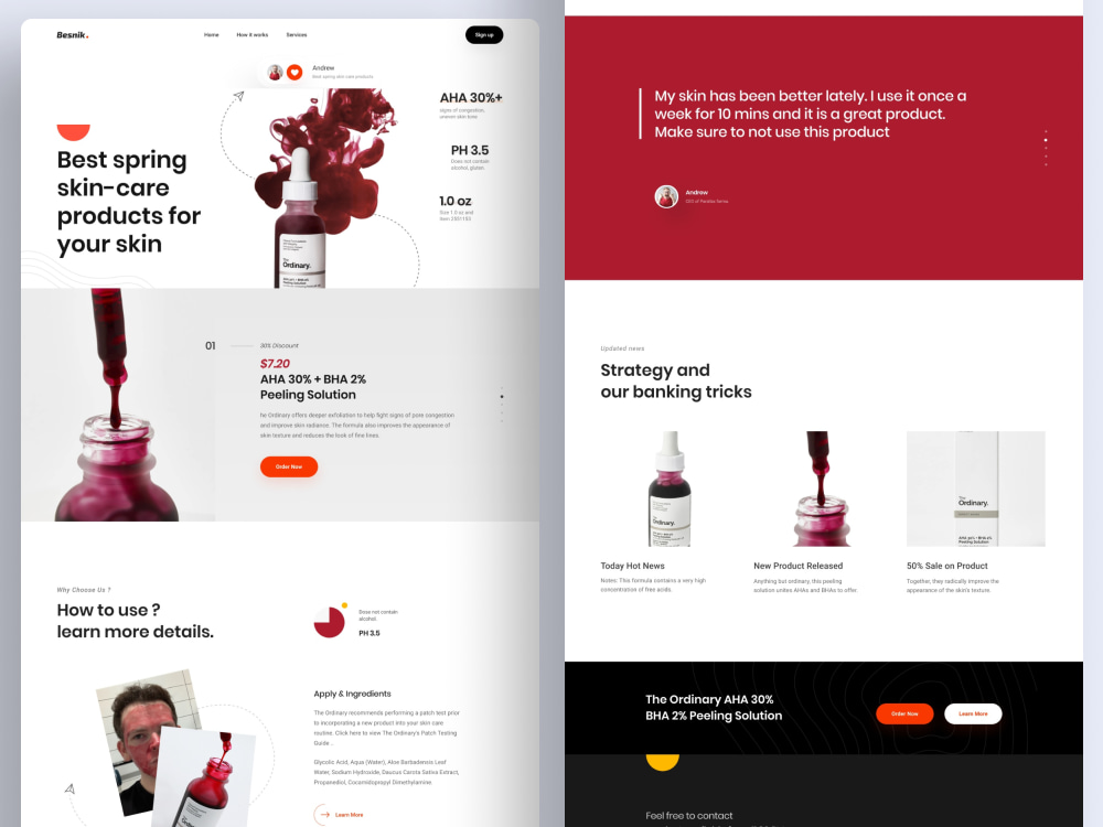 UX/UI design of E-commerce website in Figma | Upwork