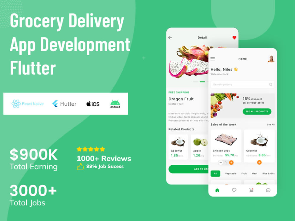 Android App Ios Mobile App Development Flutter React Native Upwork 7795