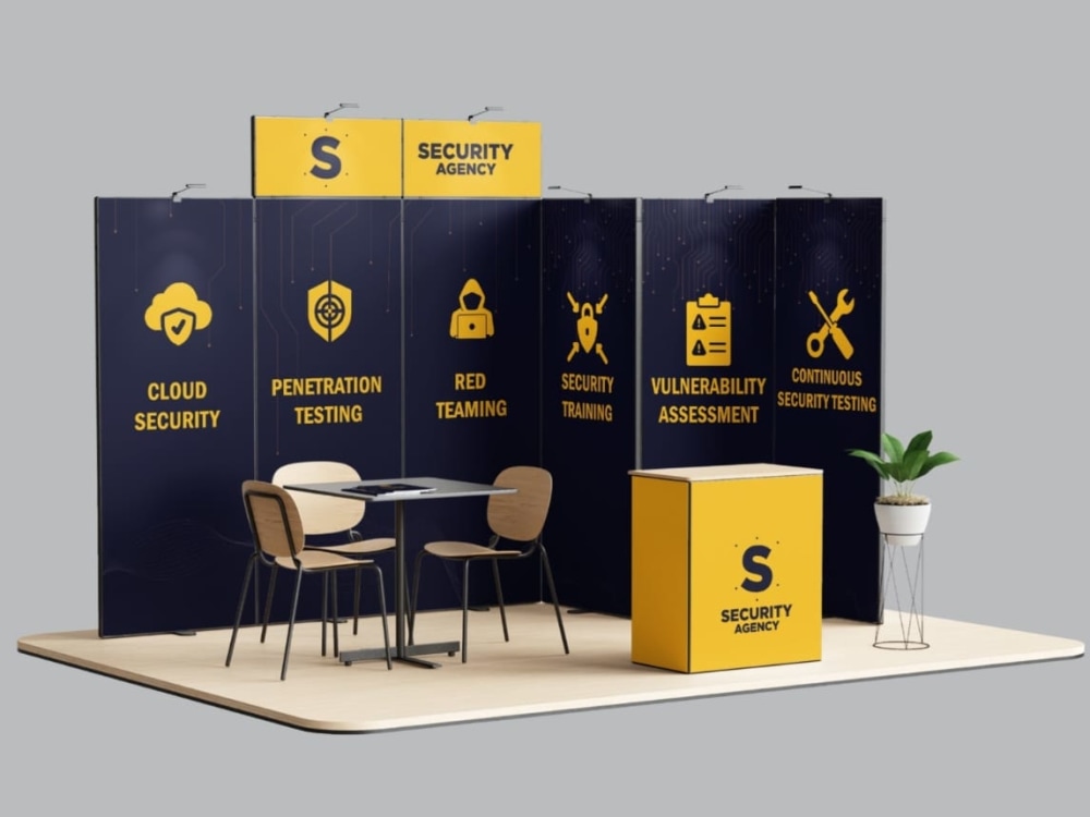 A printable trade show booth for your exhibition | Upwork
