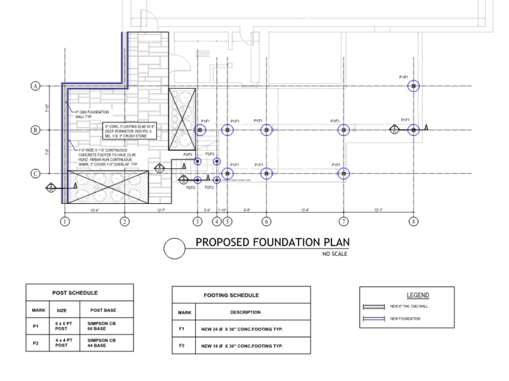 Structural Plan Permit Drawings for timber structures| | Upwork