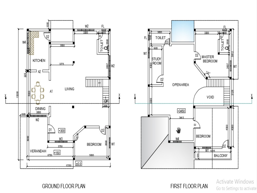 2D plan designing and Drafting | Upwork