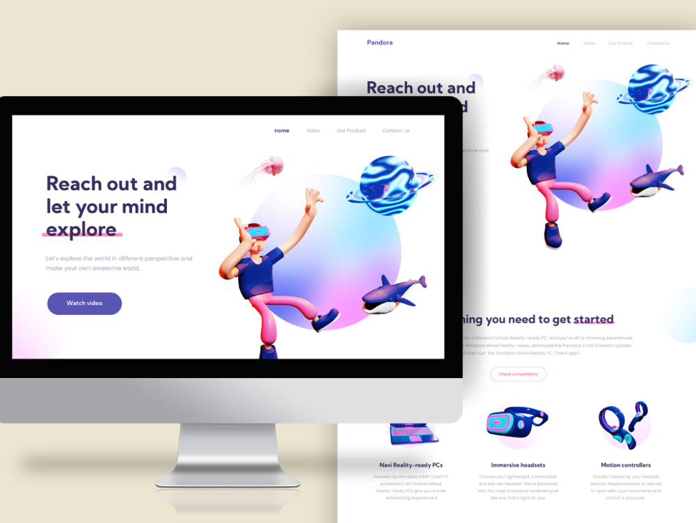 Single-page website using HTML CSS Bootstrap | Upwork