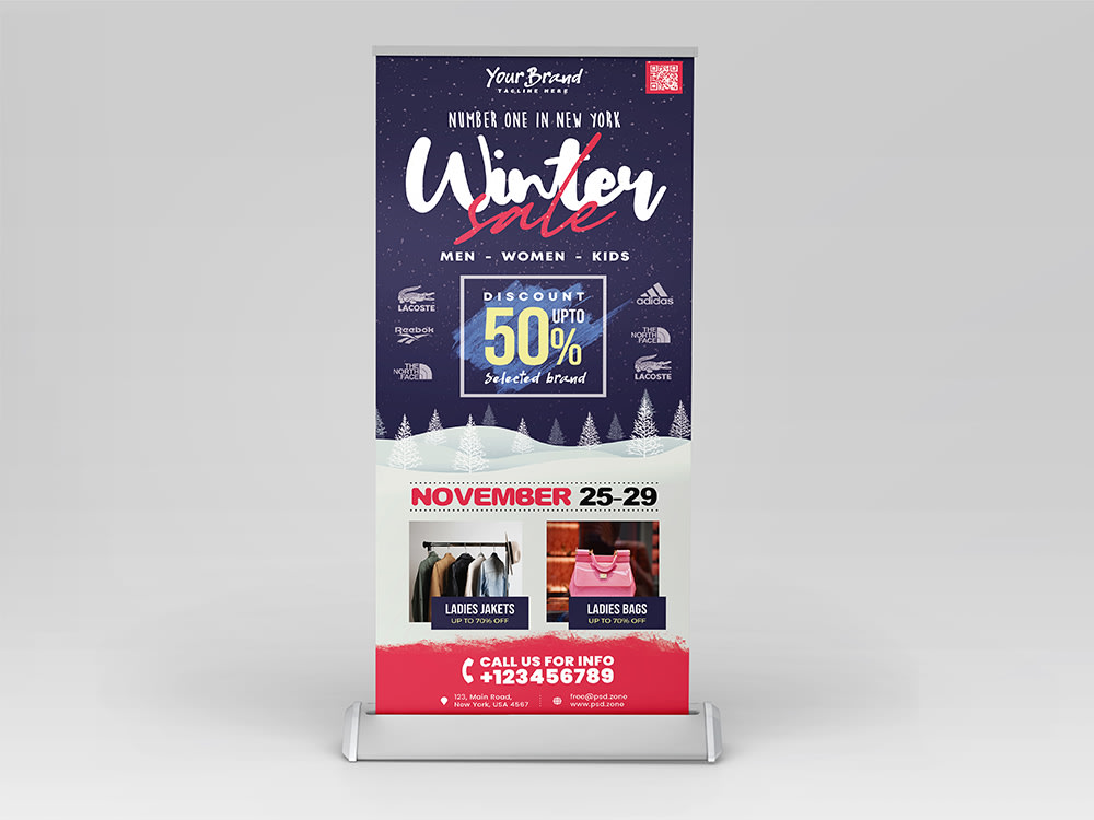 Amazing rollup banner, signage, yard sign and billboard design | Upwork