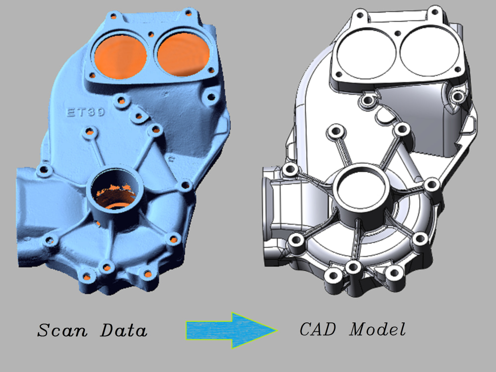 Scan to CAD, Mesh to CAD, Stl To CAD, Reverse Engineering | Upwork