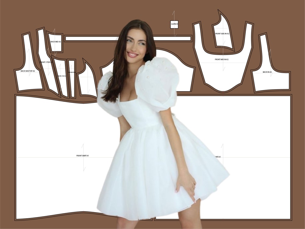 All kinds of clothing sewing patterns and CAD grading dxf | Upwork