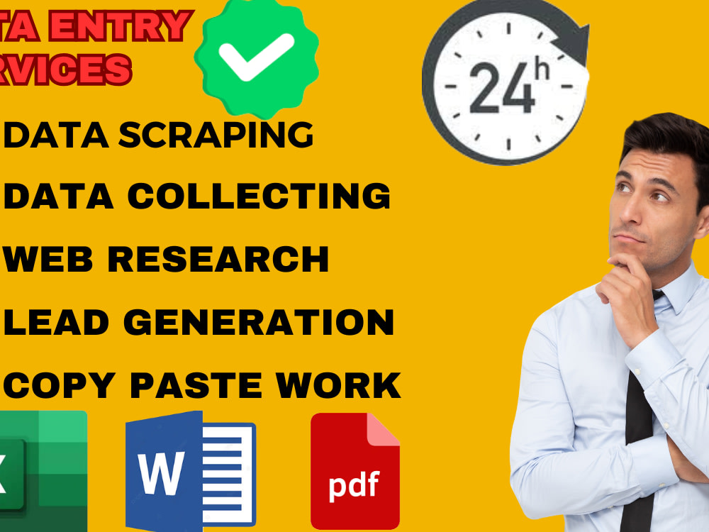 A virtual assistant for data entry | Upwork