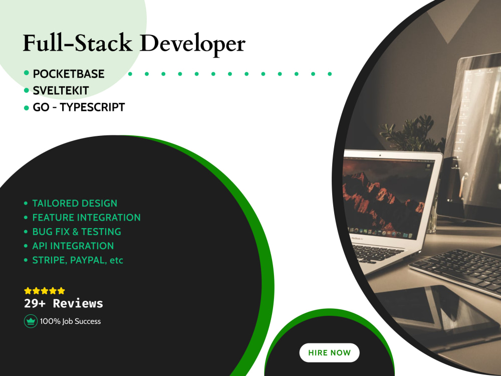 A Custom Web Application: Pocketbase & Svelte Framework - Harness Stripe | Upwork