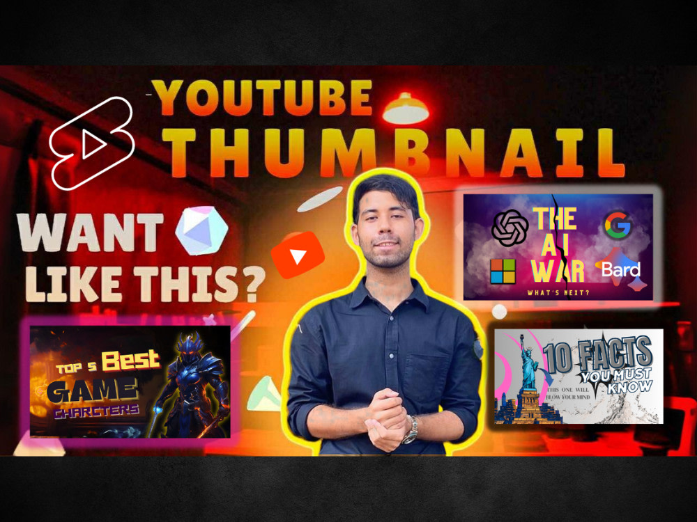 Stunning youtube thumbnails that will get more views | Upwork