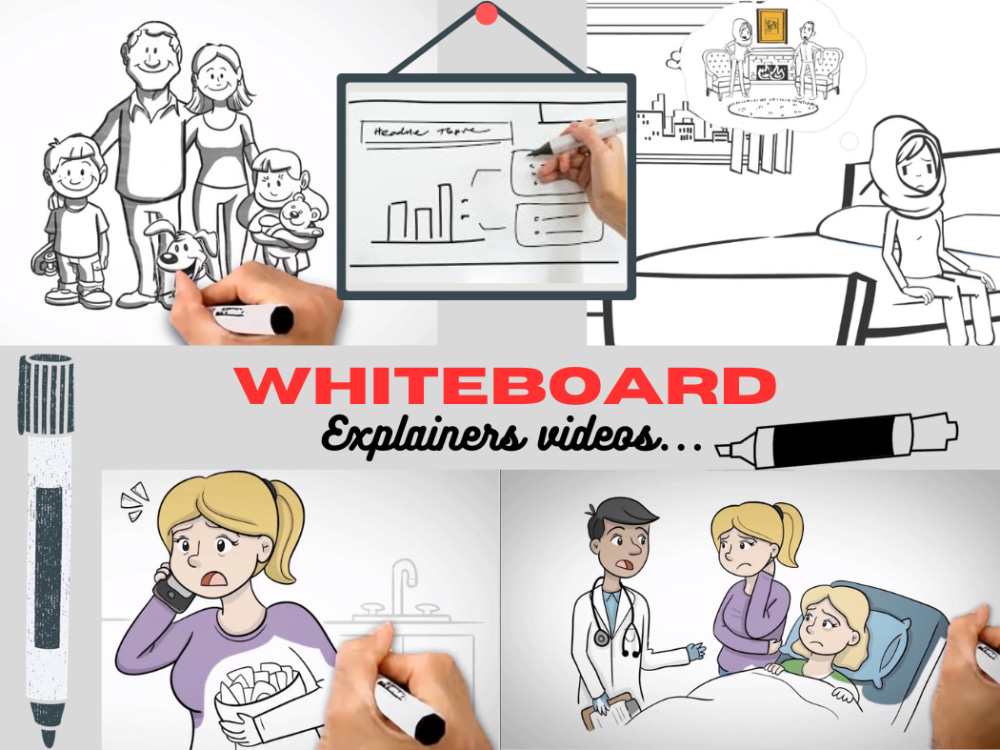 Professional 2D Whiteboard Animation | Explainer Video | Upwork
