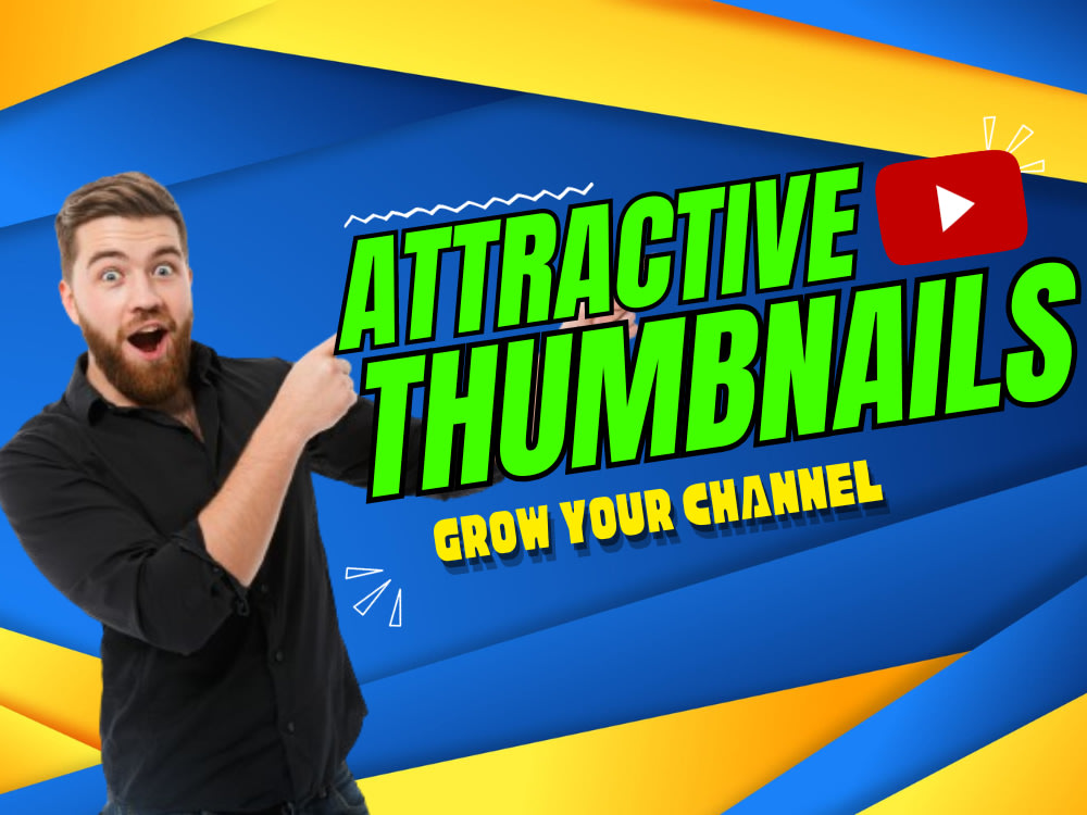 Eye-catchy, high CTR YouTube thumbnail | Upwork