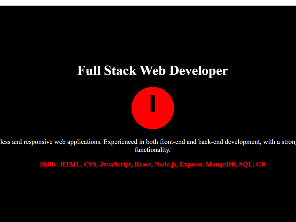 Mindblowing front-end web development here | Upwork