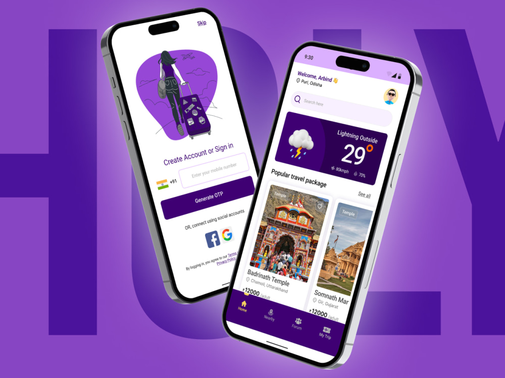 Professional and modern mobile app and website UI design | Upwork