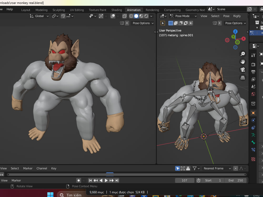 Animation, the rig for models, custom in Roblox | Upwork
