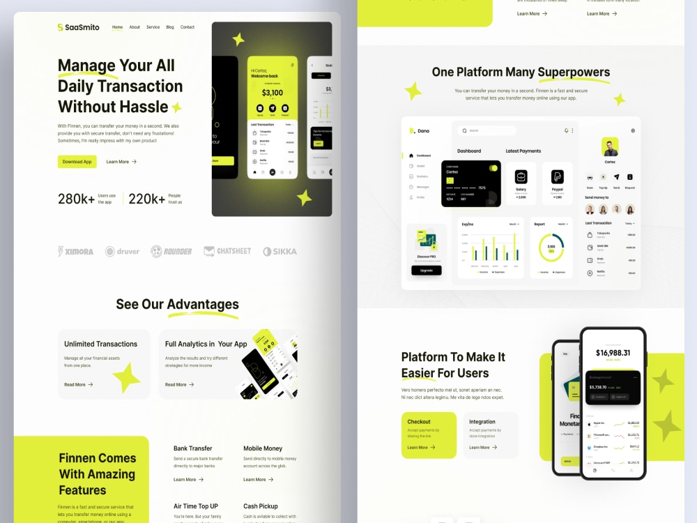 Modern Professional Responsive UI/UX Website Design In FIGMA | Upwork