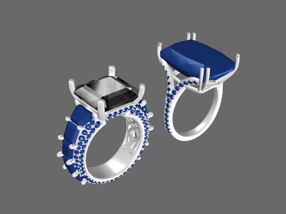 3D CAD jewelry models - rings | Upwork