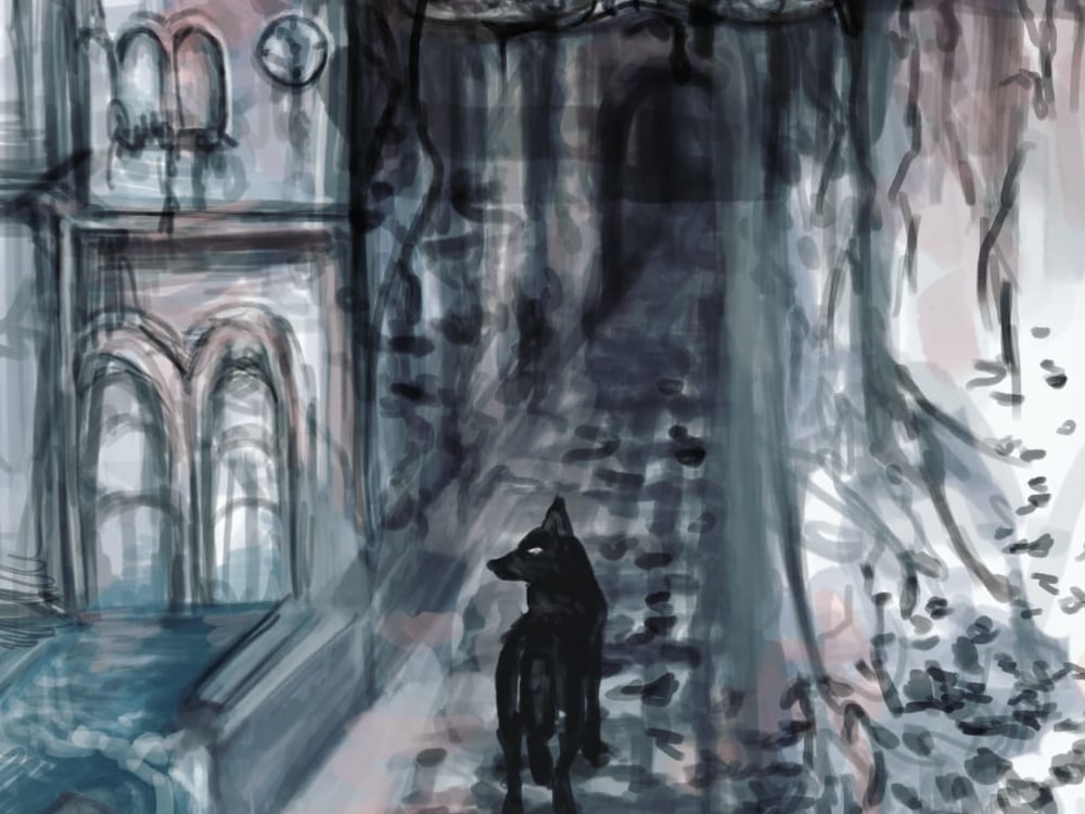 A land scape drawing. | Upwork