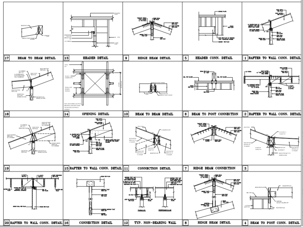 Structural Plan Permit Drawings for timber structures| | Upwork