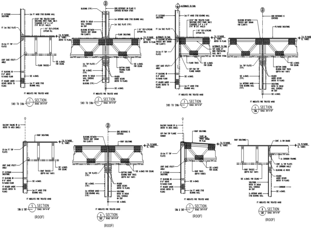 Structural Plan Permit Drawings for timber structures| | Upwork