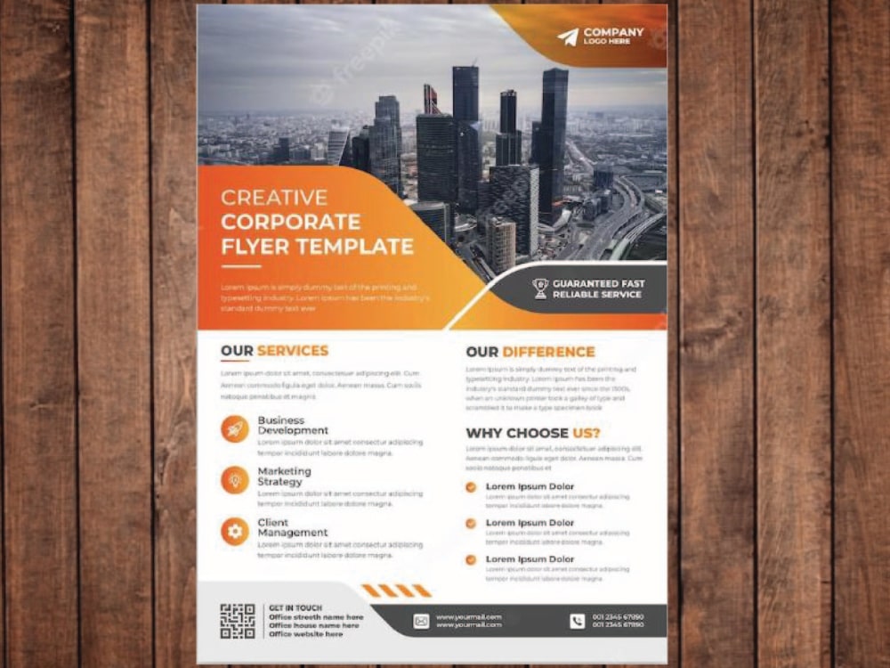 An amazing Flyer for your Business | Upwork