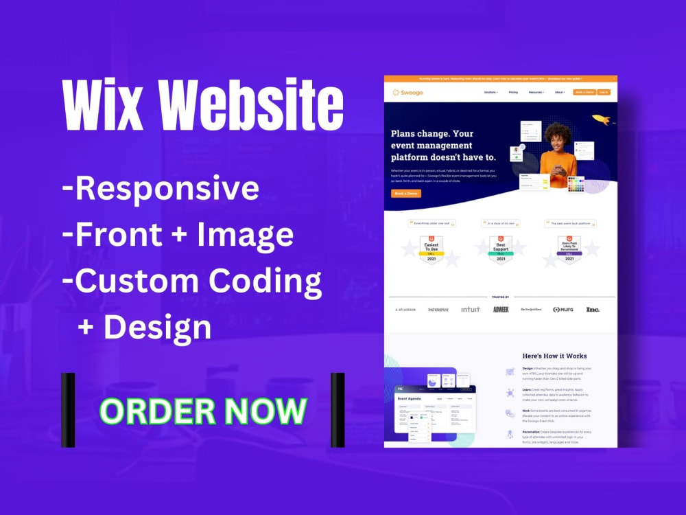 Responsive wix website design | Upwork