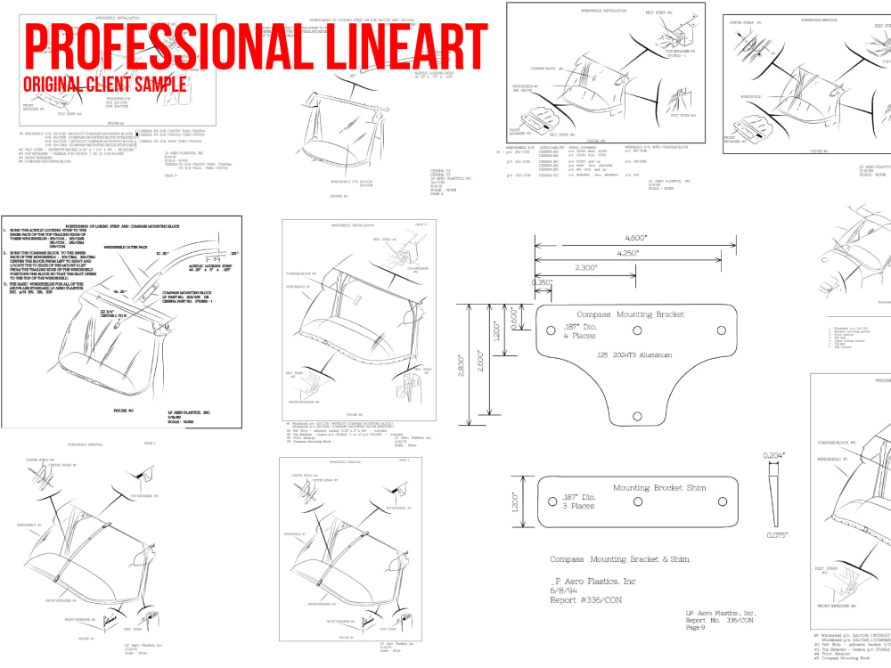 Custom instruction manual vector line art illustration | Upwork