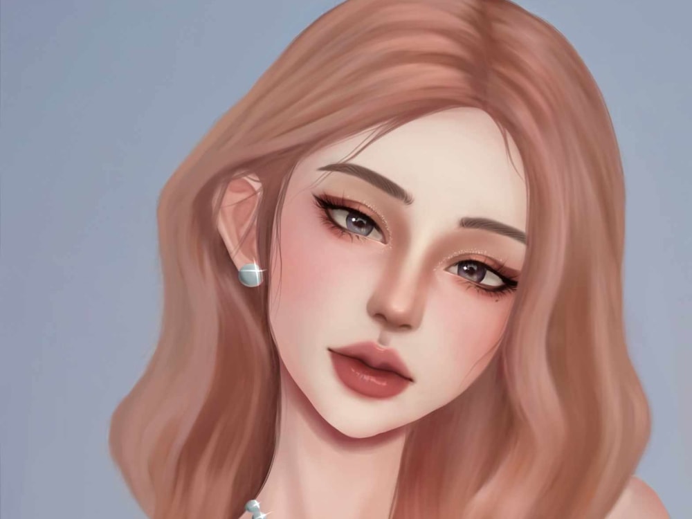 A digital art in the semi-realism style | Upwork