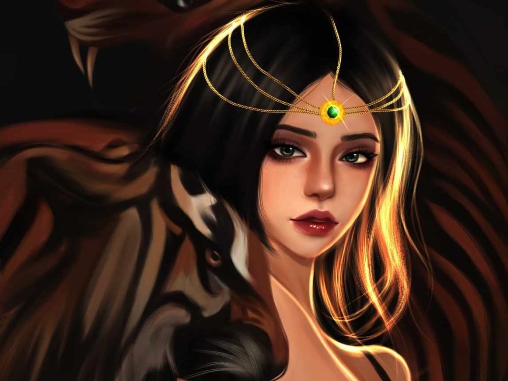 A digital art in the semi-realism style | Upwork