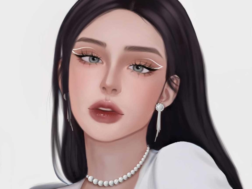 A digital art in the semi-realism style | Upwork
