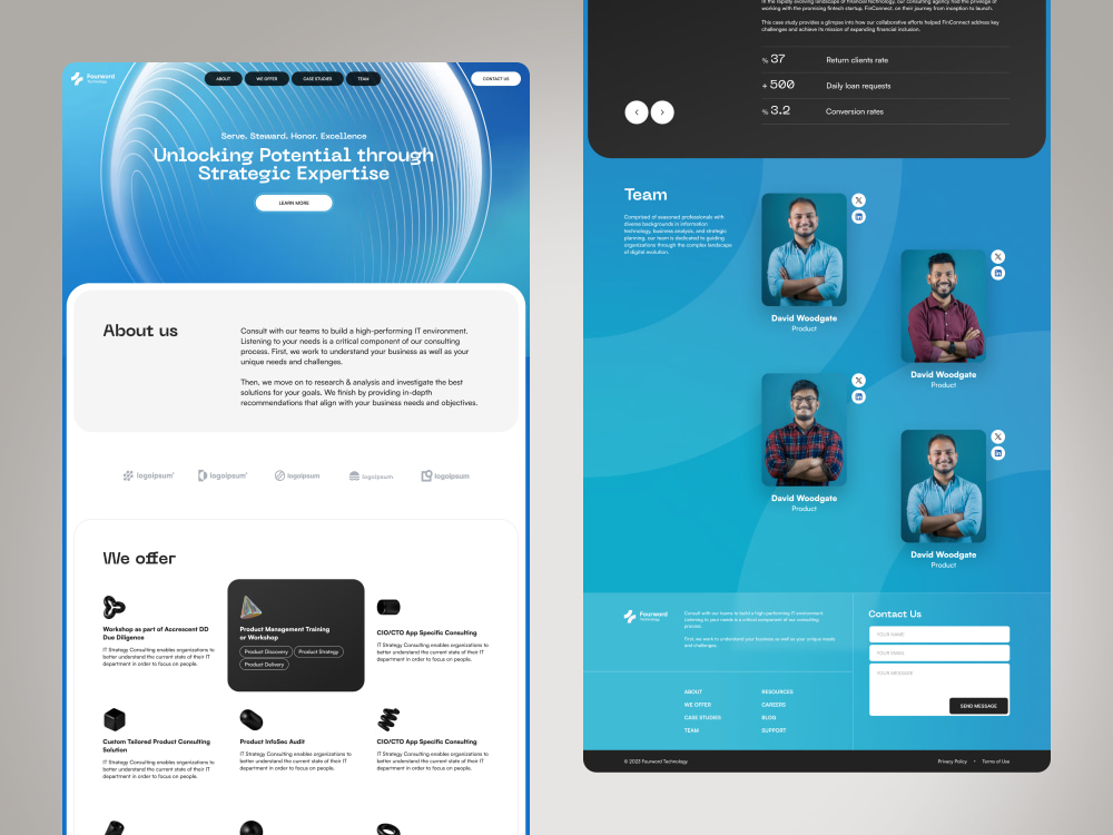 Responsive Conversion-Focused Landing Page UX/UI Design + Bonus | Upwork Responsive Conversion-Focused Landing Page UX/UI Design + Bonus | Upwork