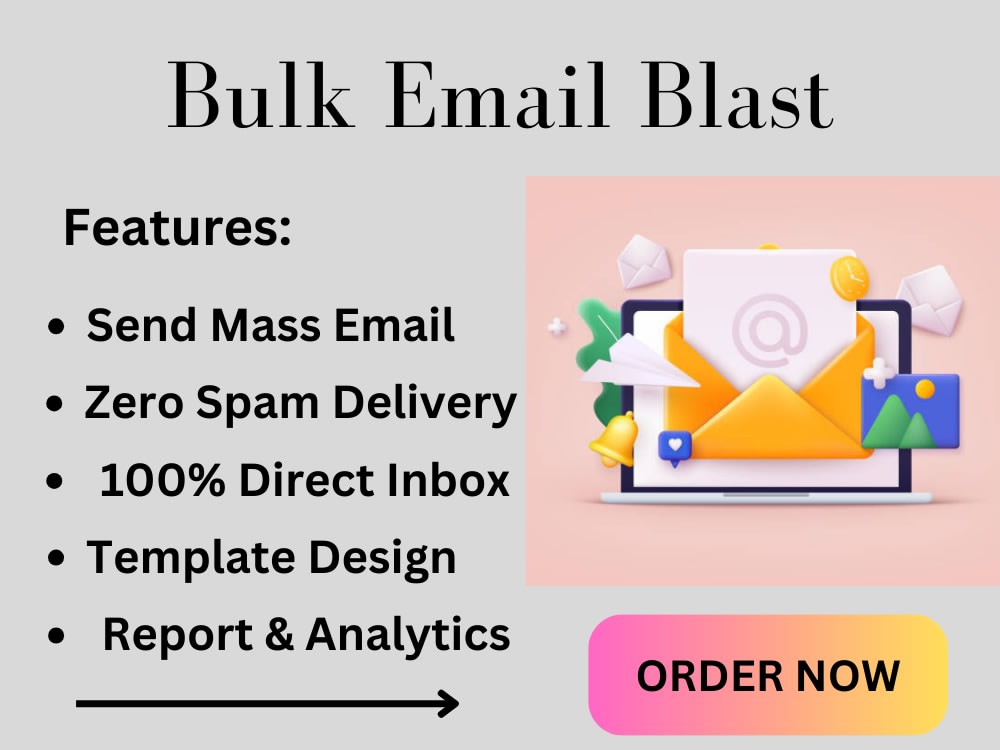 Unlimited Email Blasts, Email Campaigns and Bulk Email Send | Upwork