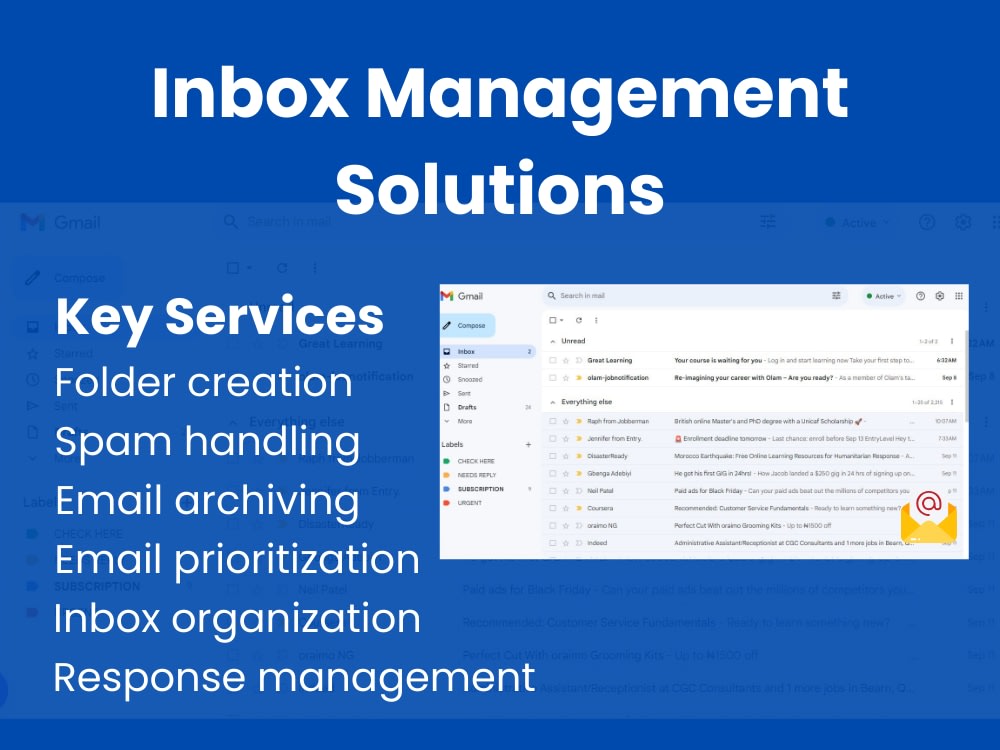 Comprehensive email management to enhance your professional ...