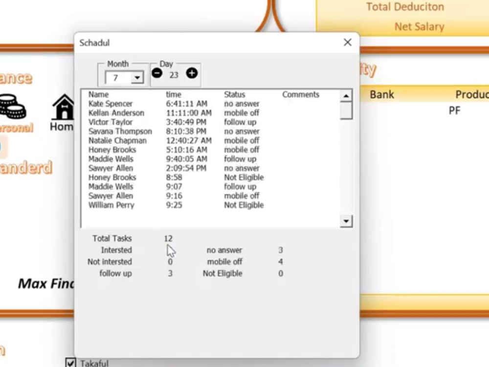 Daily activity report - customer tracking and follow-up | Upwork
