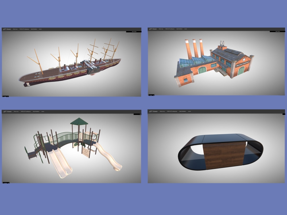 3D File Converted into GLB, glTF, USDZ and more | Upwork
