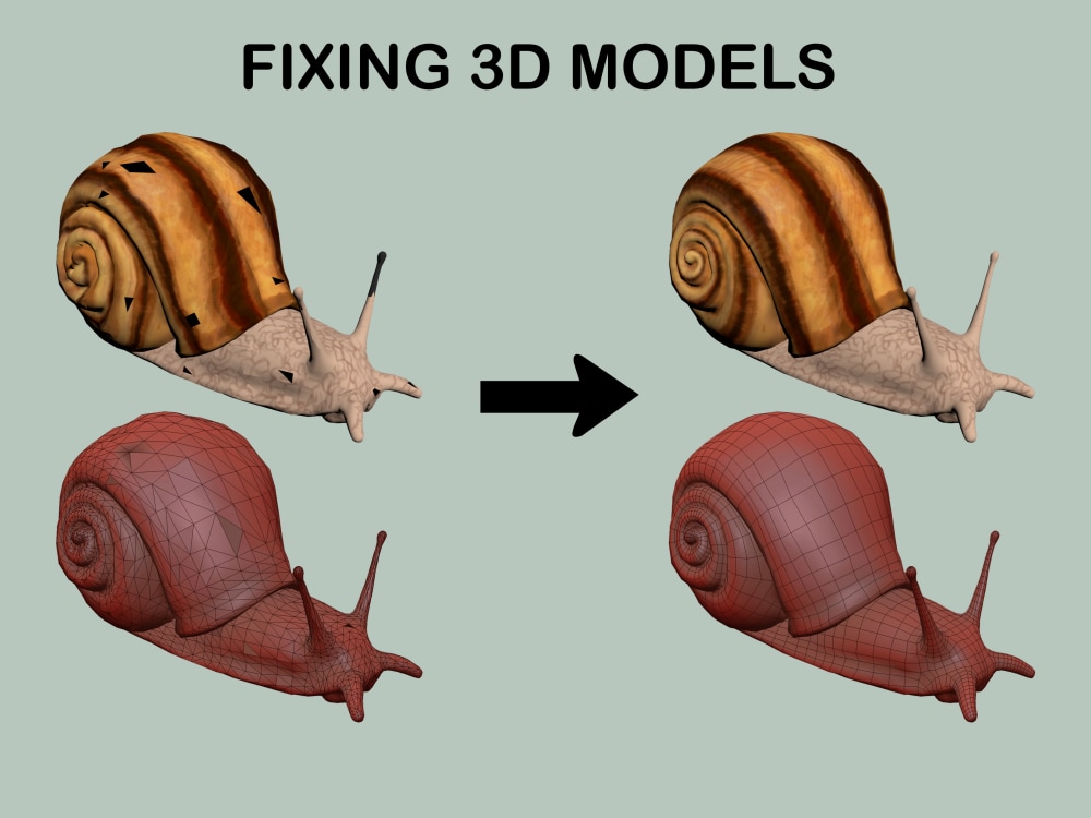 Your 3D Model Repaired, Fixed, Modified, Optimized and Edited | Upwork