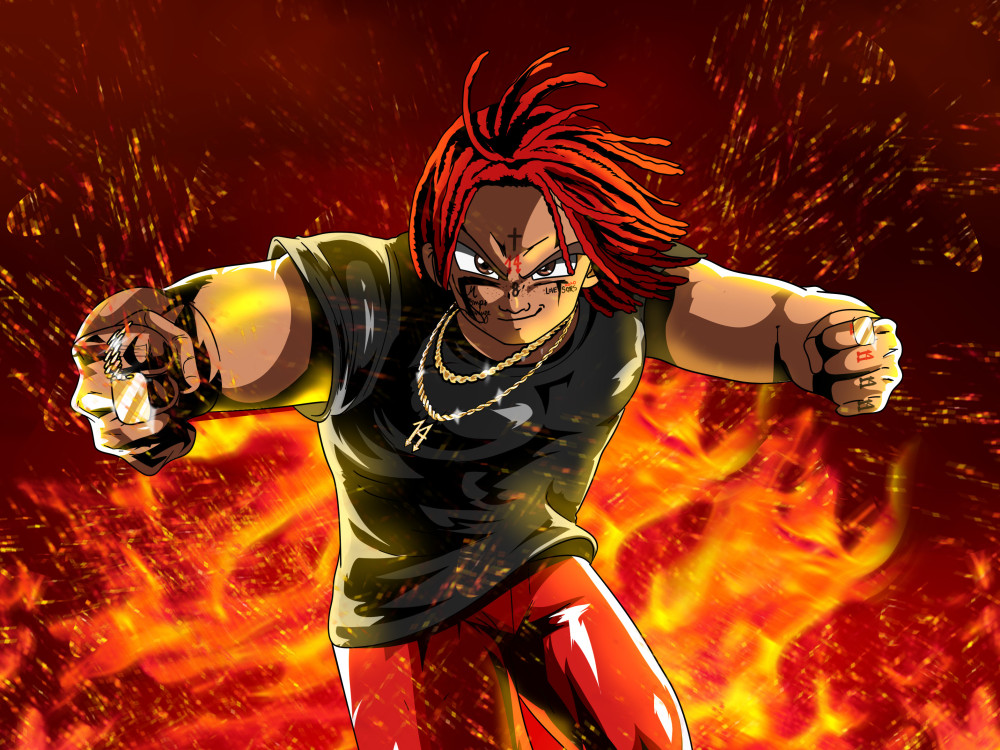 A Custom Dragon Ball Z Portrait | Upwork