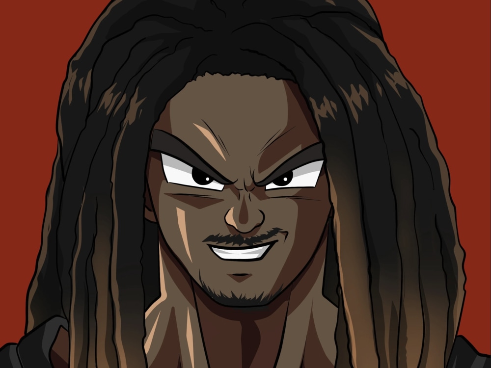 A Custom Dragon Ball Z Portrait | Upwork