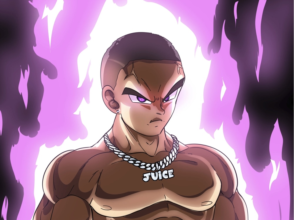 A Custom Dragon Ball Z Portrait | Upwork