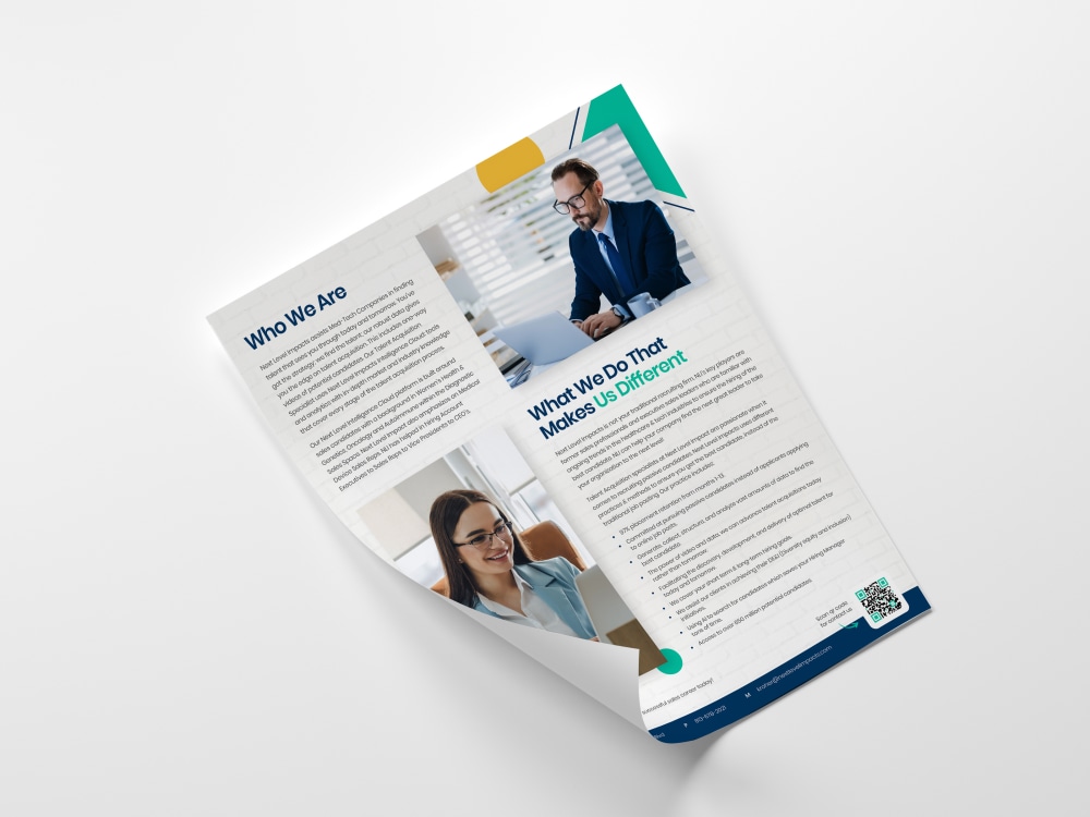 A modern and professional Flyer | Upwork