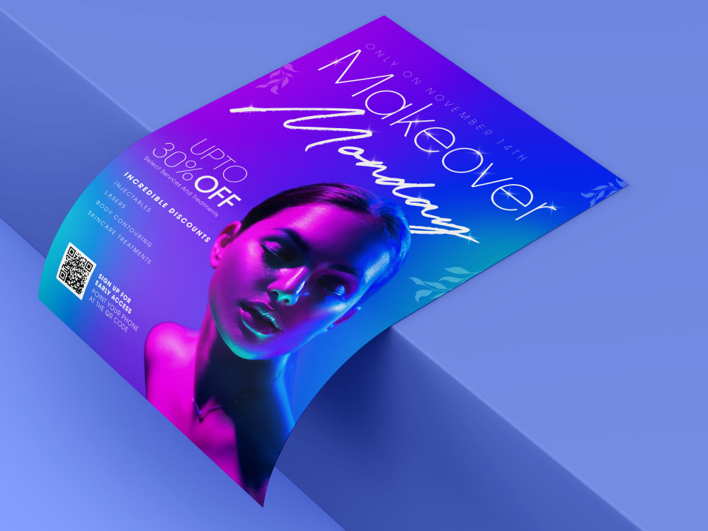 A modern and professional Flyer | Upwork